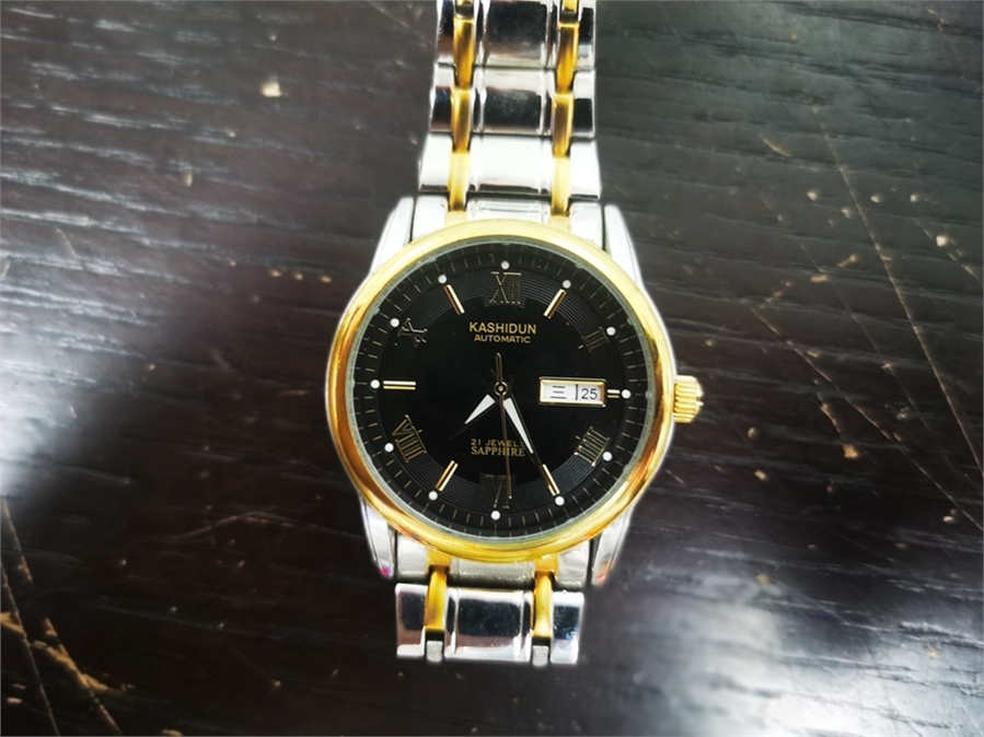 J007 金属，石英表